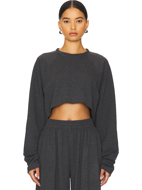 NORMA KAMALI NORMA KAMALI Oversized Cropped Top